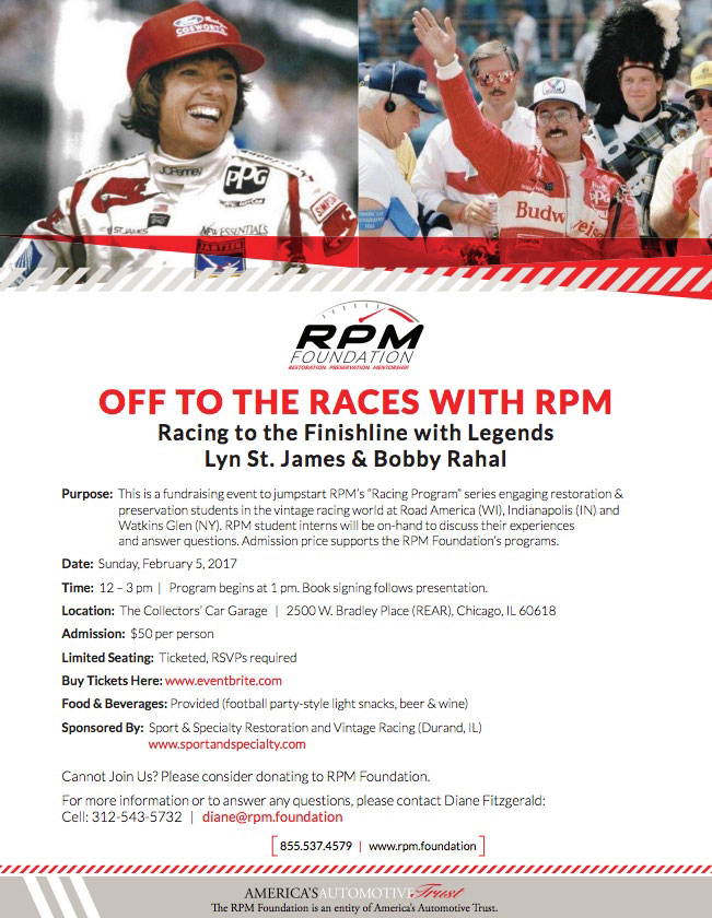 Off to the Races with RPM - Sport and Specialty